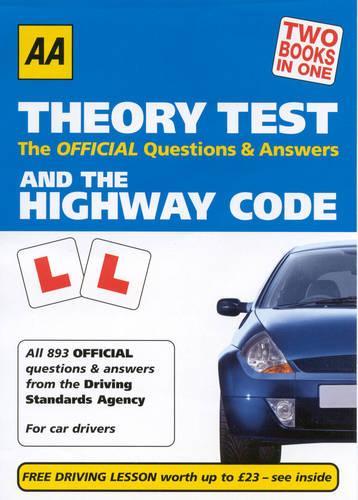 AA Theory Test: With the "Highway Code" (AA Driving Test Series ...