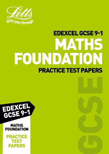 Edexcel GCSE Maths Foundation Practice Test Papers (Letts GCSE 9-1 Rev ...